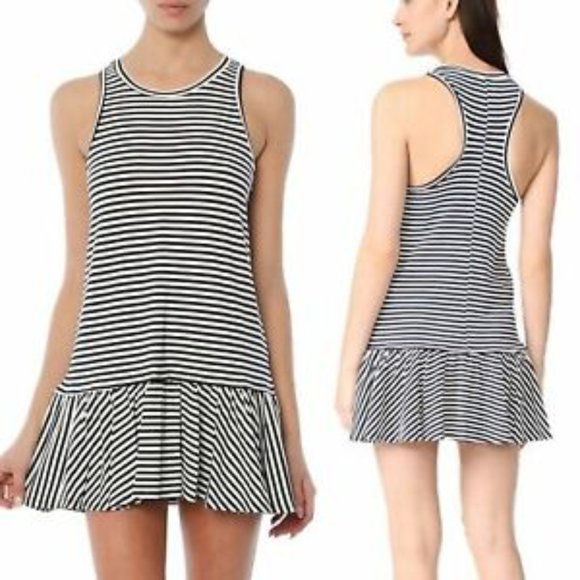 McGuire Denim | Dresses | Mcguire Dress Striped Mini Tank Racerback ...